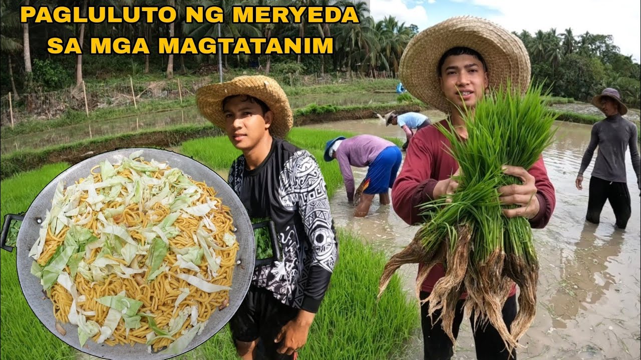 PANGALAWANG ARAW PAGTATANIM NG PALAY NATAPOS DIN ANG ISANG BAGSANG ...
