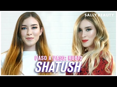 Técnica Shatush Paso a Paso - YouTube