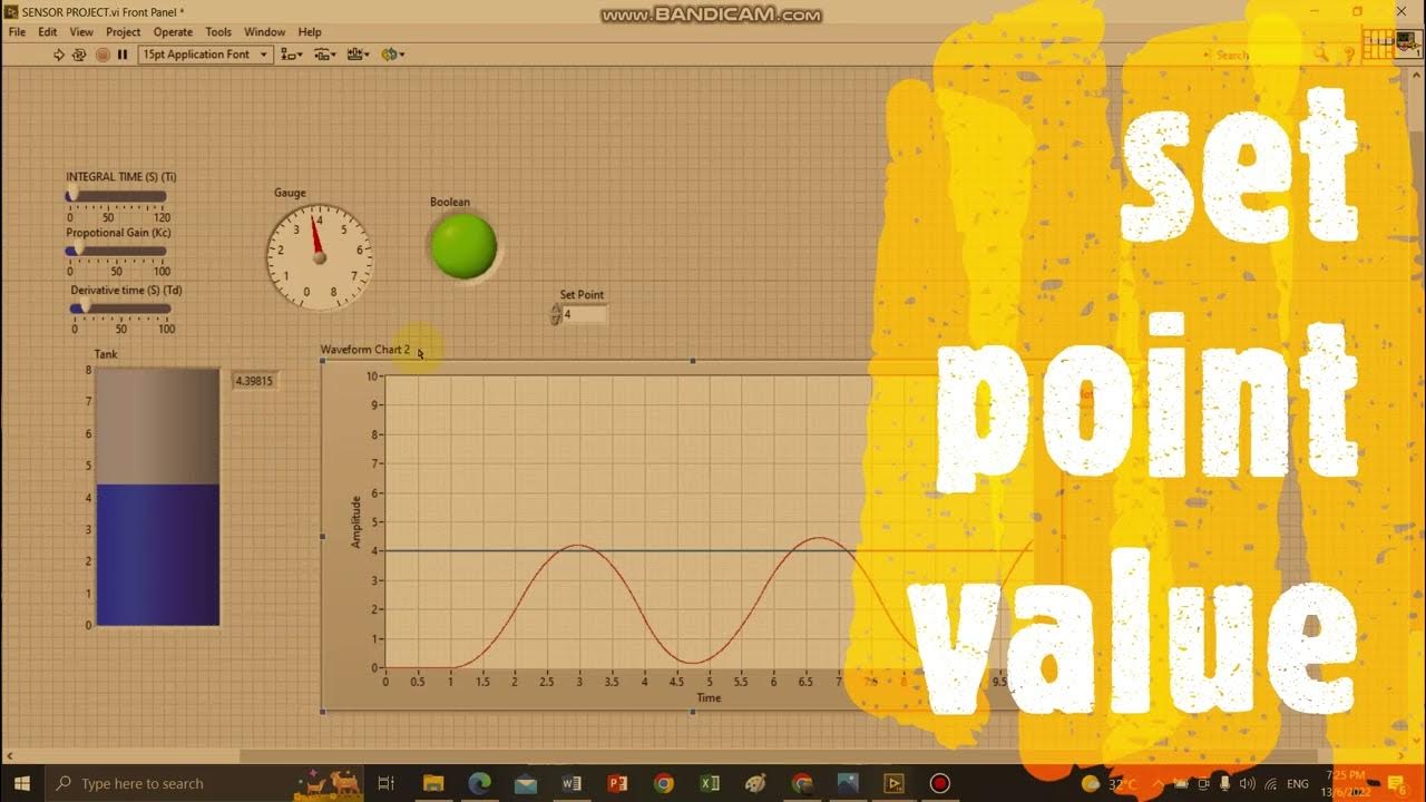 DMC 40033 WATER TANK LEVEL PID USING LABVIEW - YouTube