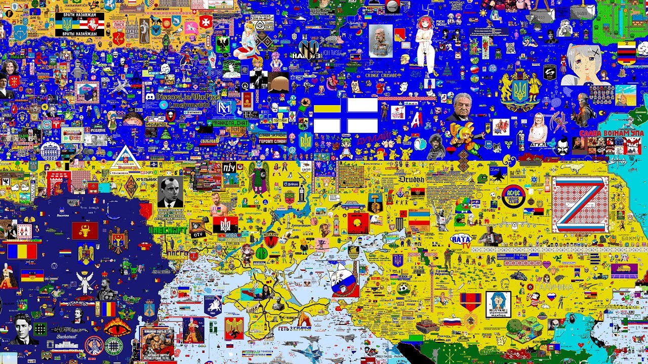 PixelPlanet - Fall of Ukraine - YouTube