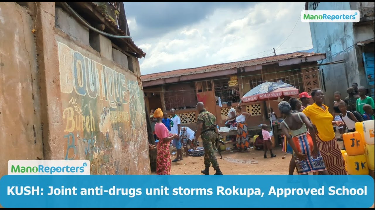 KUSH: Joint anti-drugs unit storms Rokupa, Approved Scholl - YouTube