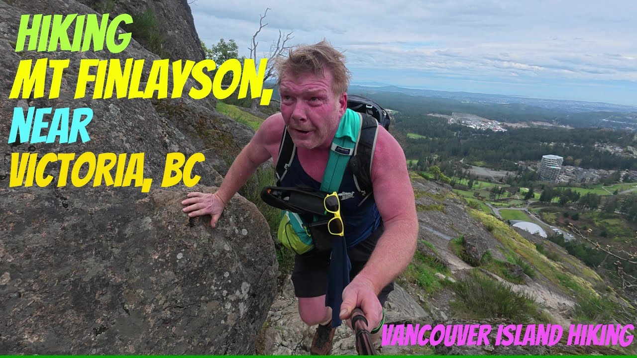 Mt Finlayson Hike Near Victoria,BC! 2025 Goldstream Park! Scrambling To ...