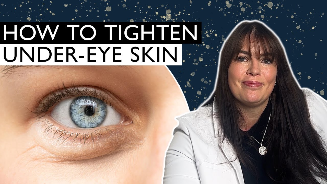 How to Tighten Loose Skin Under the Eyes - YouTube