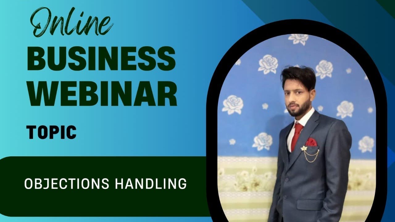 Objections handling In network marketing Explain by ||Sir Haseeb ahmad ...