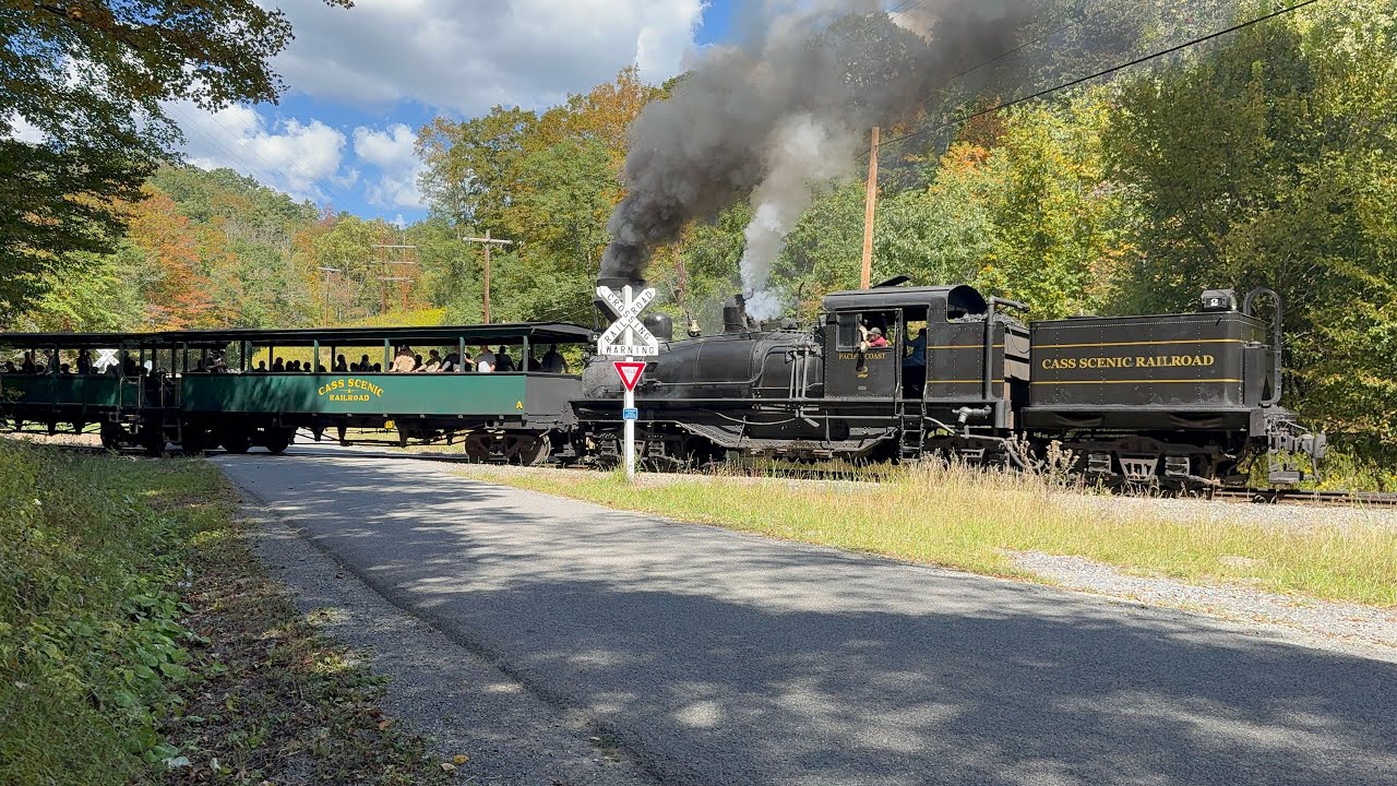 Cass Scenic Railroad Shay Steam Locomotive 2 at Balck Mountain Toad ...
