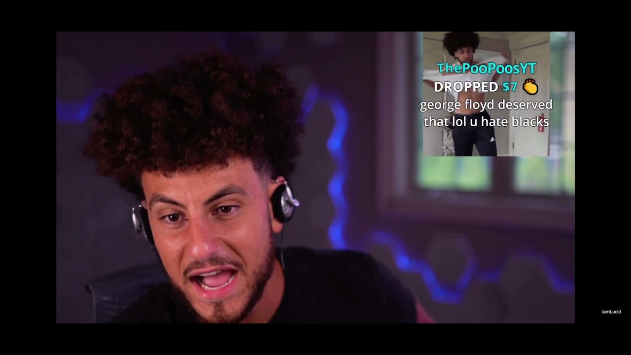 Guy thinks he’s funny on iamLucid’s stream - YouTube