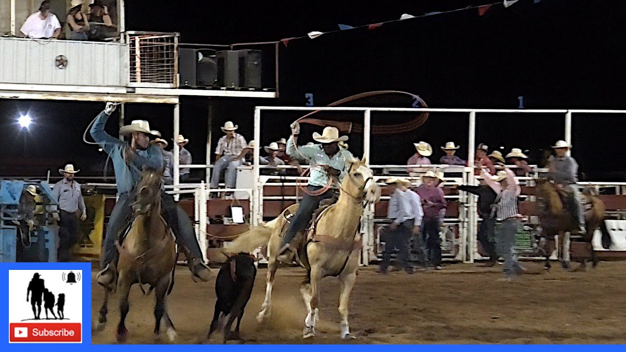 Team Roping - 2021 White Deer Rodeo | Saturday - YouTube