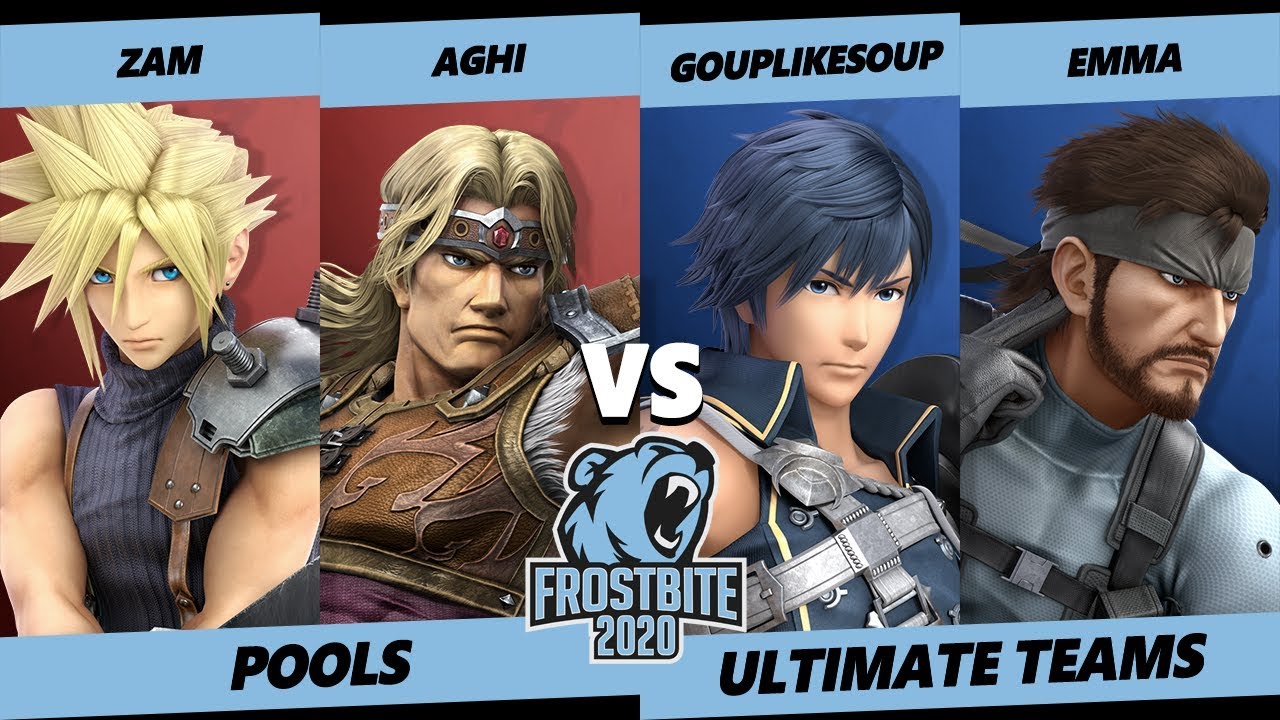 Frostbite 2020 SSBU Pools - Zam & Aghi Vs. GoupLikeSoup & Emma Smash ...