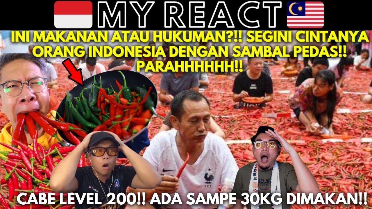 PARAH!! Ini Makanan atau Hukuman?!! Pertama Kali liat orang indonesia ...