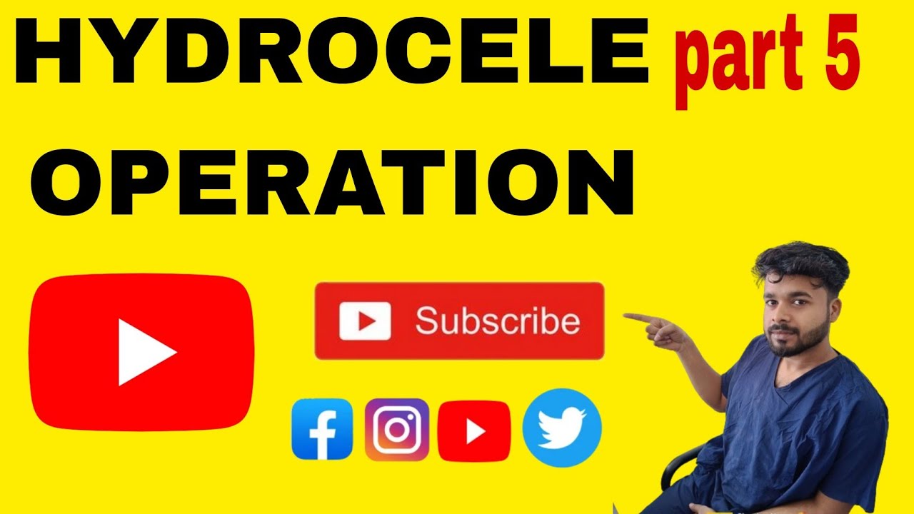 hydrocele operation complete - YouTube