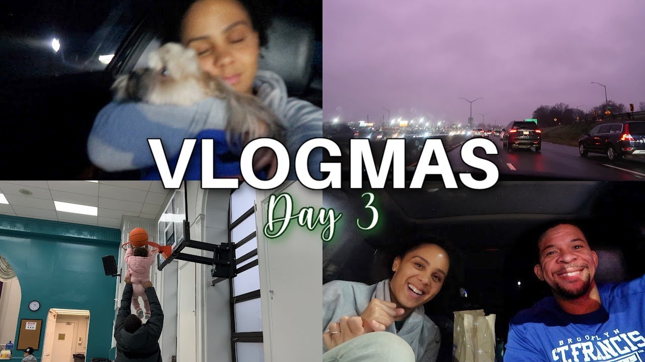 VLOGMAS DAY 3: Roadtrip to New Jersey, Fast food drive thru shenanigans ...