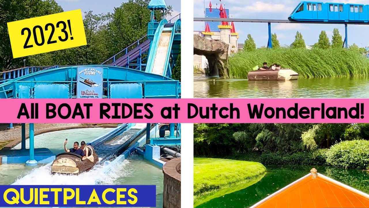 ALL BOAT RIDES at Dutch Wonderland with Wildlife Sightings! Lancaster ...