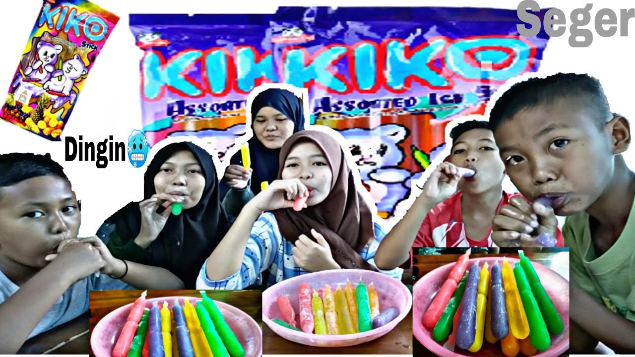 Mukbang Kiko Ice Stick || Bersama - YouTube