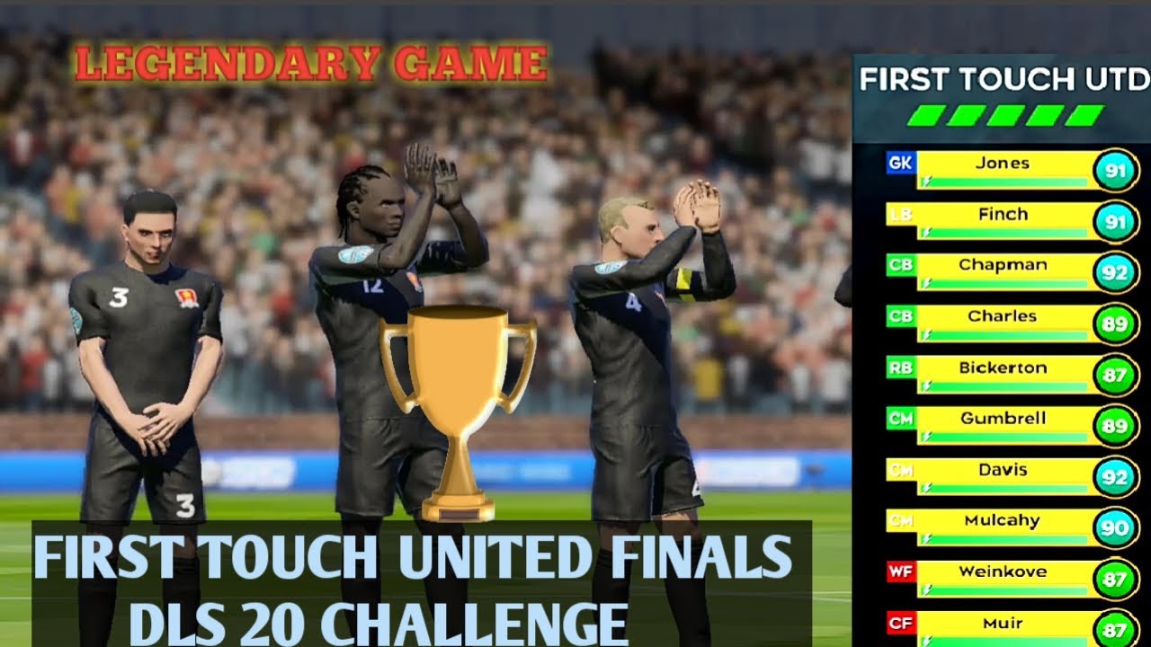 How to beat Legendary First Touch united in Dream League Soccer - YouTube
