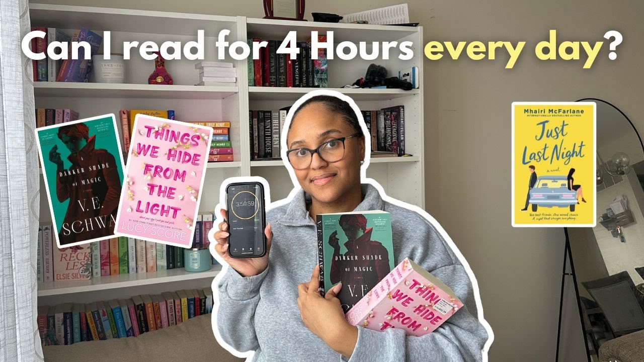 can i read for 4 hours every day for a week? 📚⏰ - spoiler free reading ...