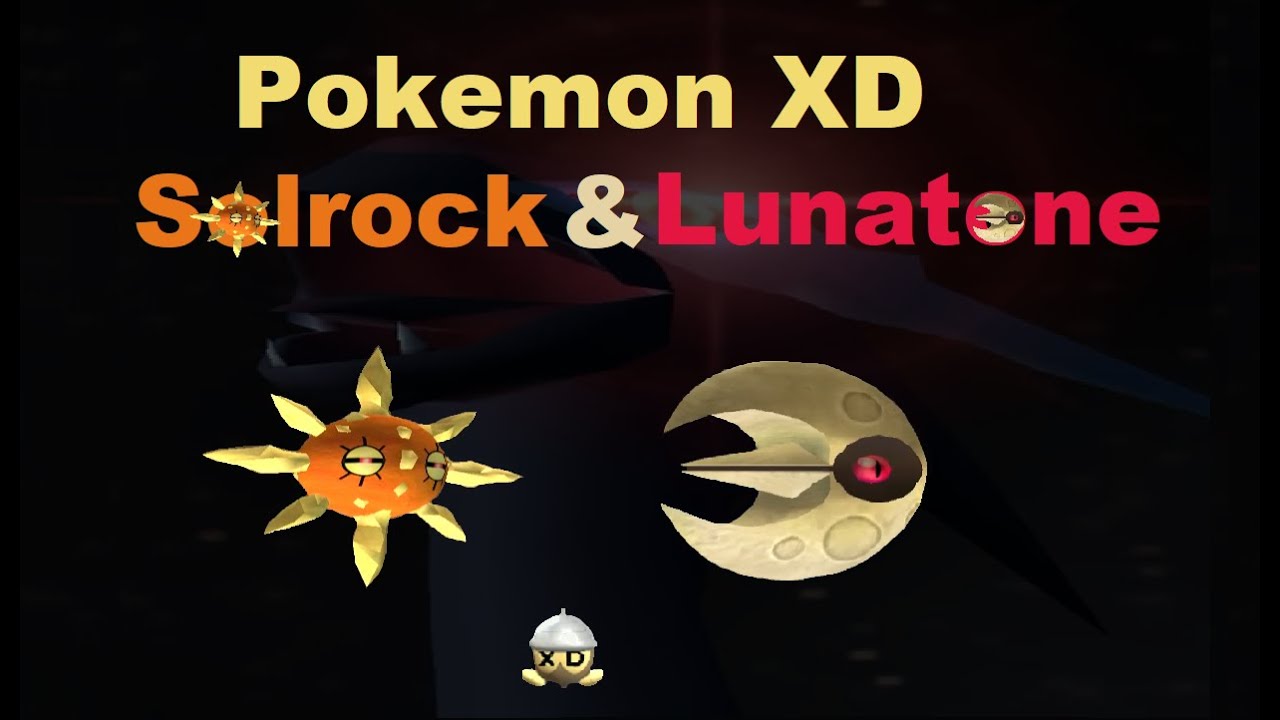 Pokemon XD Solrock and Lunatone Duo Challenge - YouTube