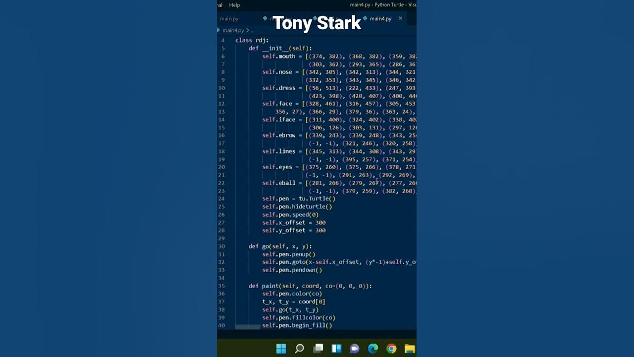 Tony Stark In Python Turtle Graphics Viral Python Pythonturtle Pythonturtlegraphics