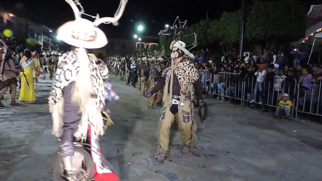 Matlachines Carnaval Calnali Hgo 2019 Barrio San Juan - YouTube