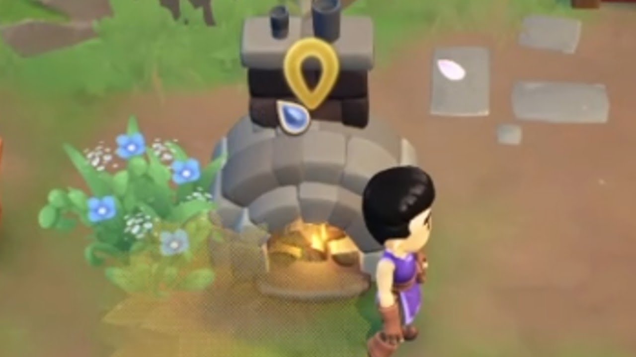 How to Make a Stone Forge in Fae Farm - YouTube