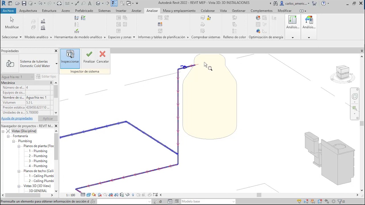 REVIT MEP 24 : Inspección de sistemas - YouTube
