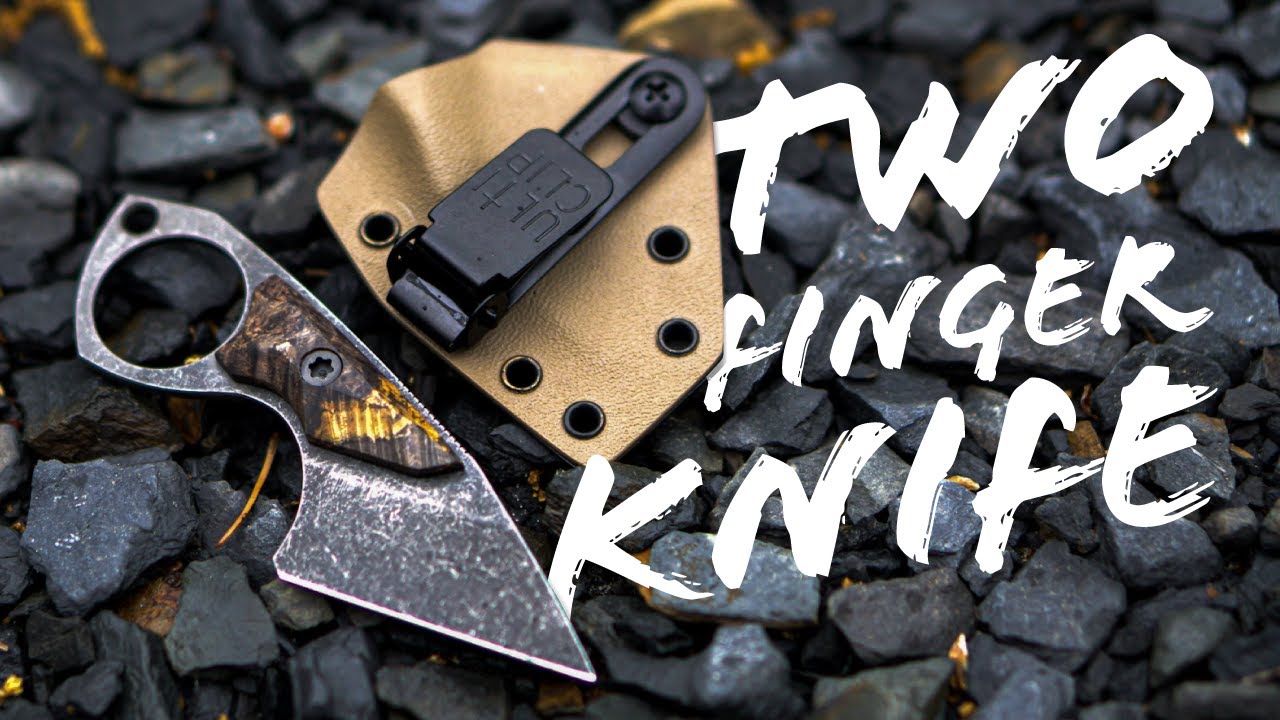 Knife Making: A Tiny Two-Finger knife - YouTube