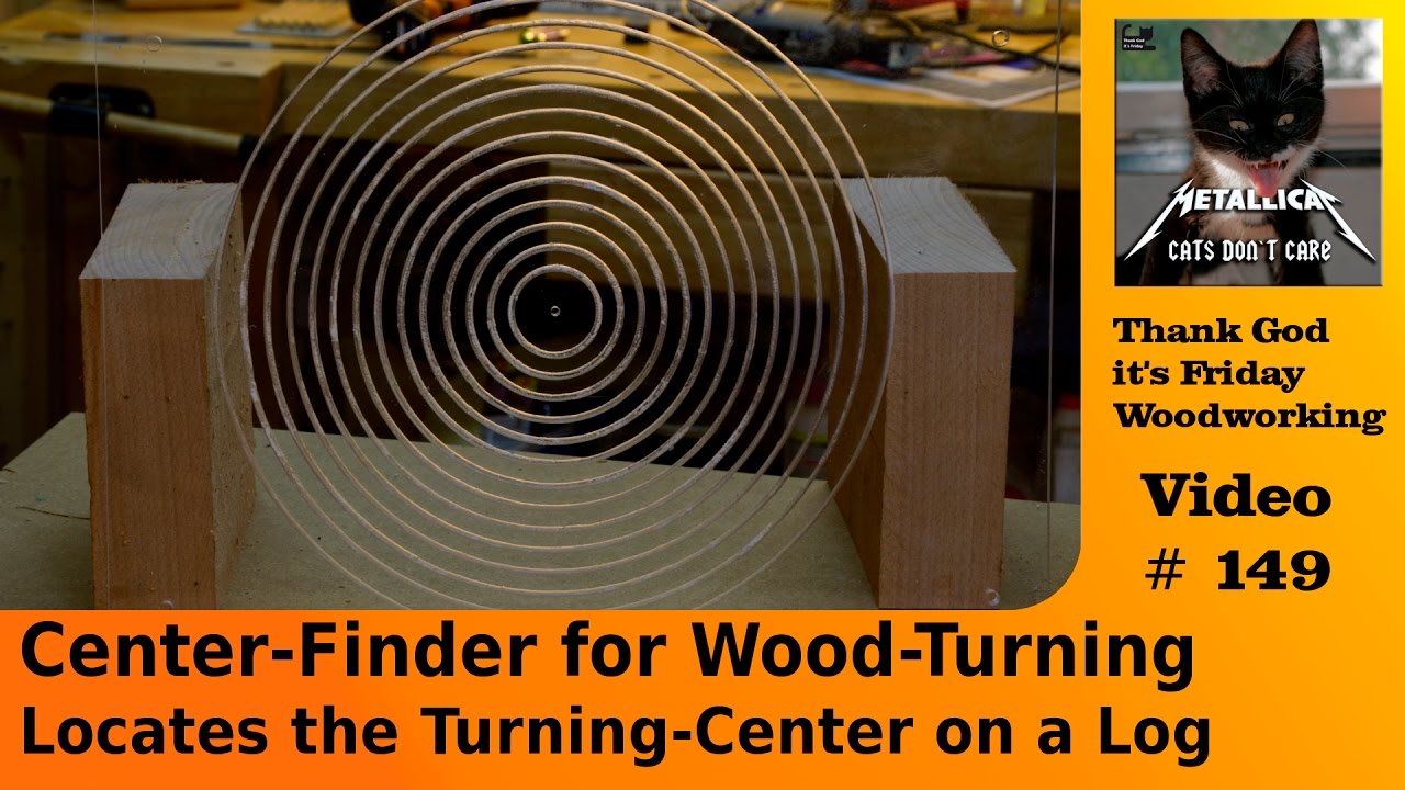 Finding Center on a Log - YouTube