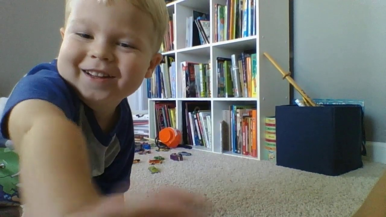 Toy Car Racing With Caleb! - YouTube