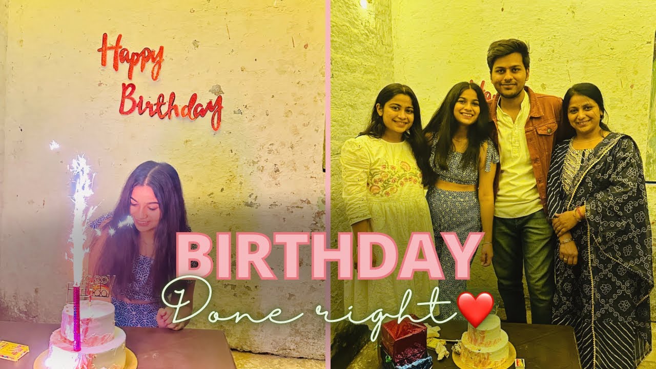 Palak’s Birthday celebration🧿 | Princi Gupta | - YouTube