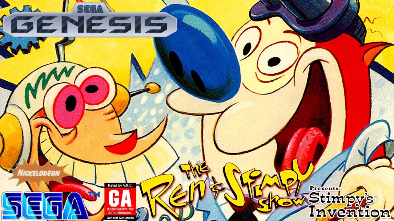 The Ren & Stimpy Show Presents: Stimpy's Invention - Sega Genesis (1993 ...