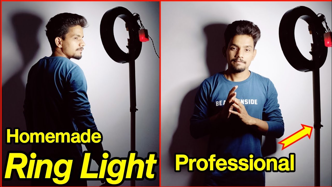 How To Make Ring Light At Home🔥😃 | ring light kaise banaye | homemade ...