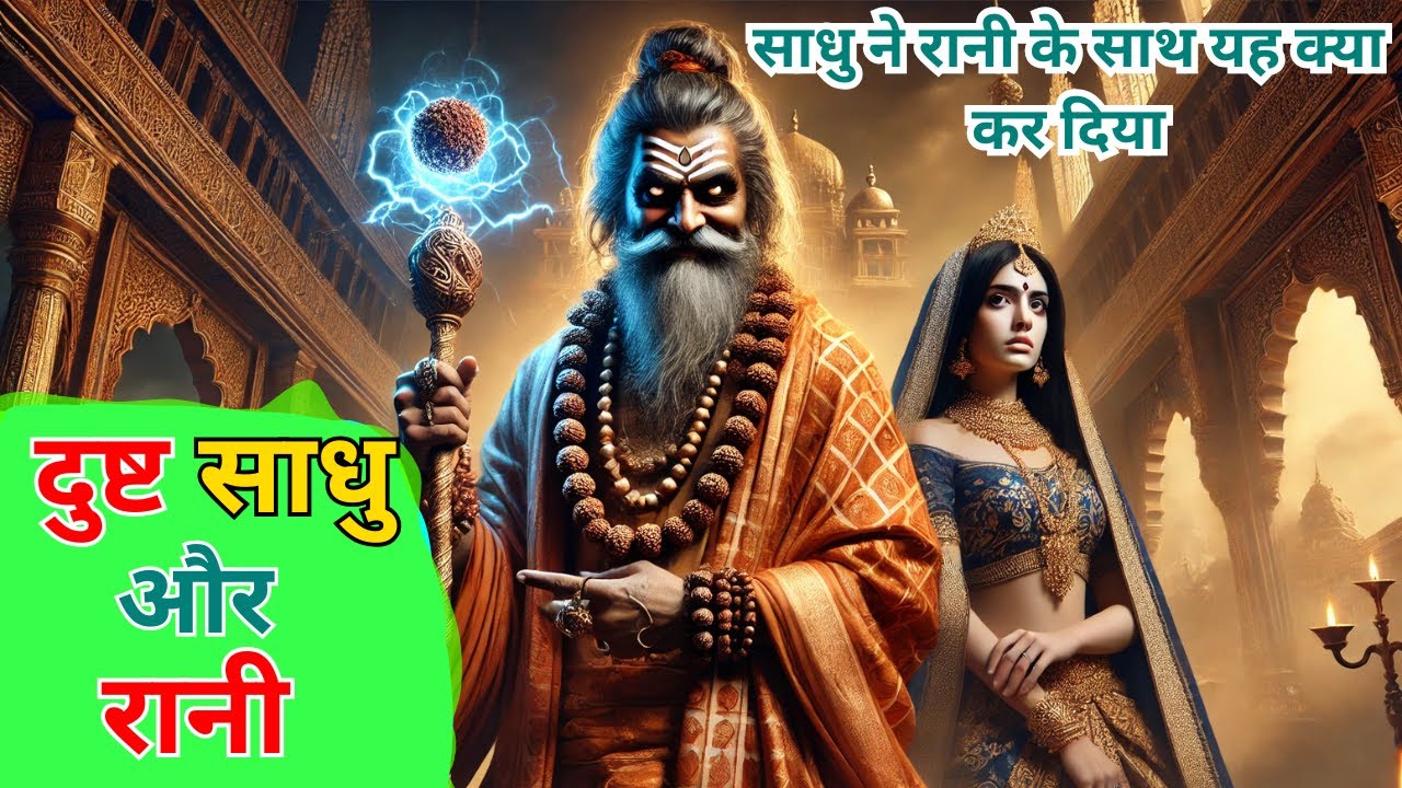 दुष्ट साधु और रानी | Hindi Kahaniya | Story in Hindi | Tale box - YouTube