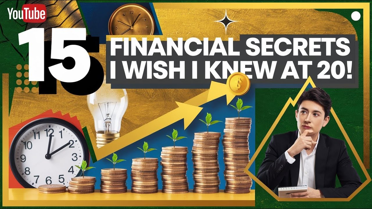 15 Financial Secrets I Wish I Knew at 20! - YouTube