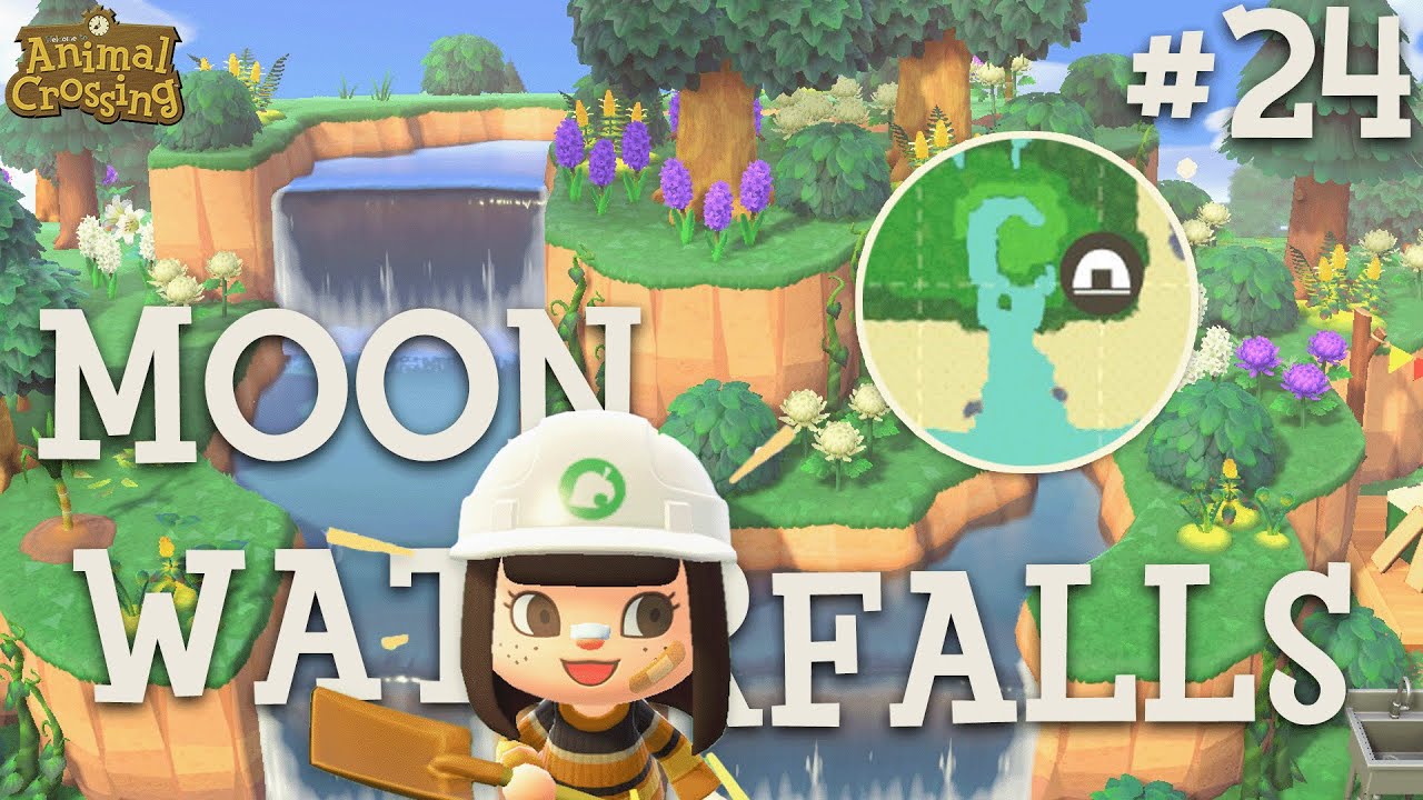 30 DAYS CHALLENGE - Day 24 MOON WATERFALLS | Animal Crossing: New ...