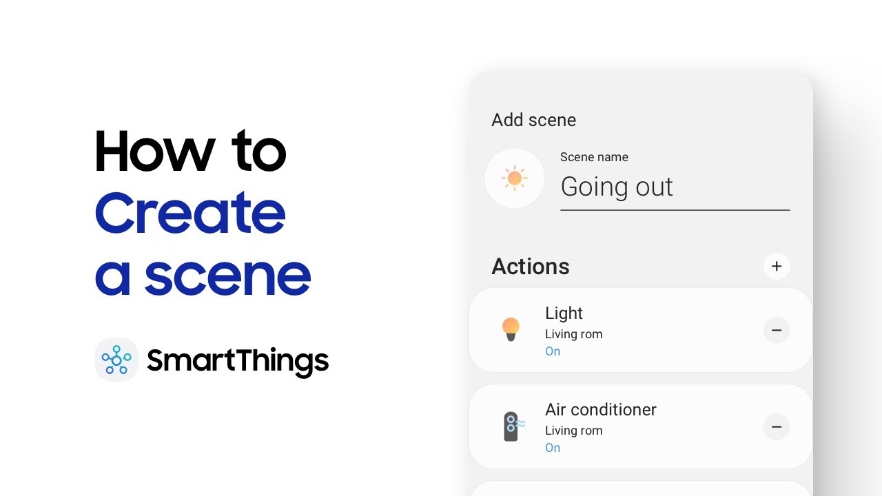 Create a scene - YouTube