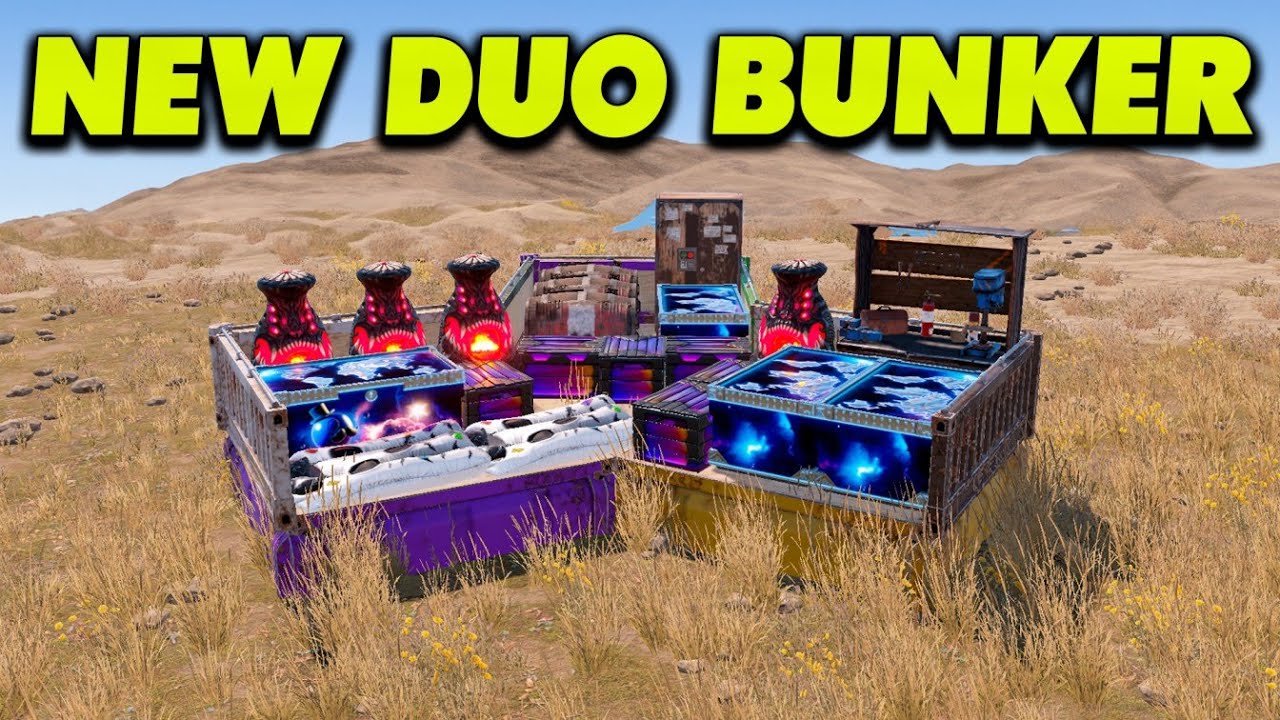 NEW BUNKER DUO In Rust 2024 | Rust Building Tutorial - YouTube
