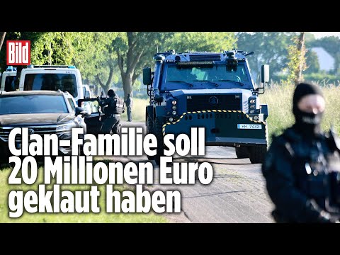 Clan-Razzia mit Panzer-Wagen auf Luxus-Anwesen