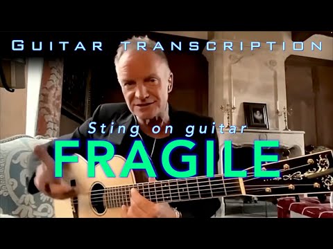 Sting playing an incredible version of FRAGILE + TAB