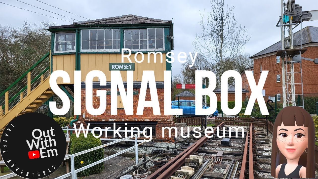 Romsey Signal Box - A little look around this lovely working museum in ...