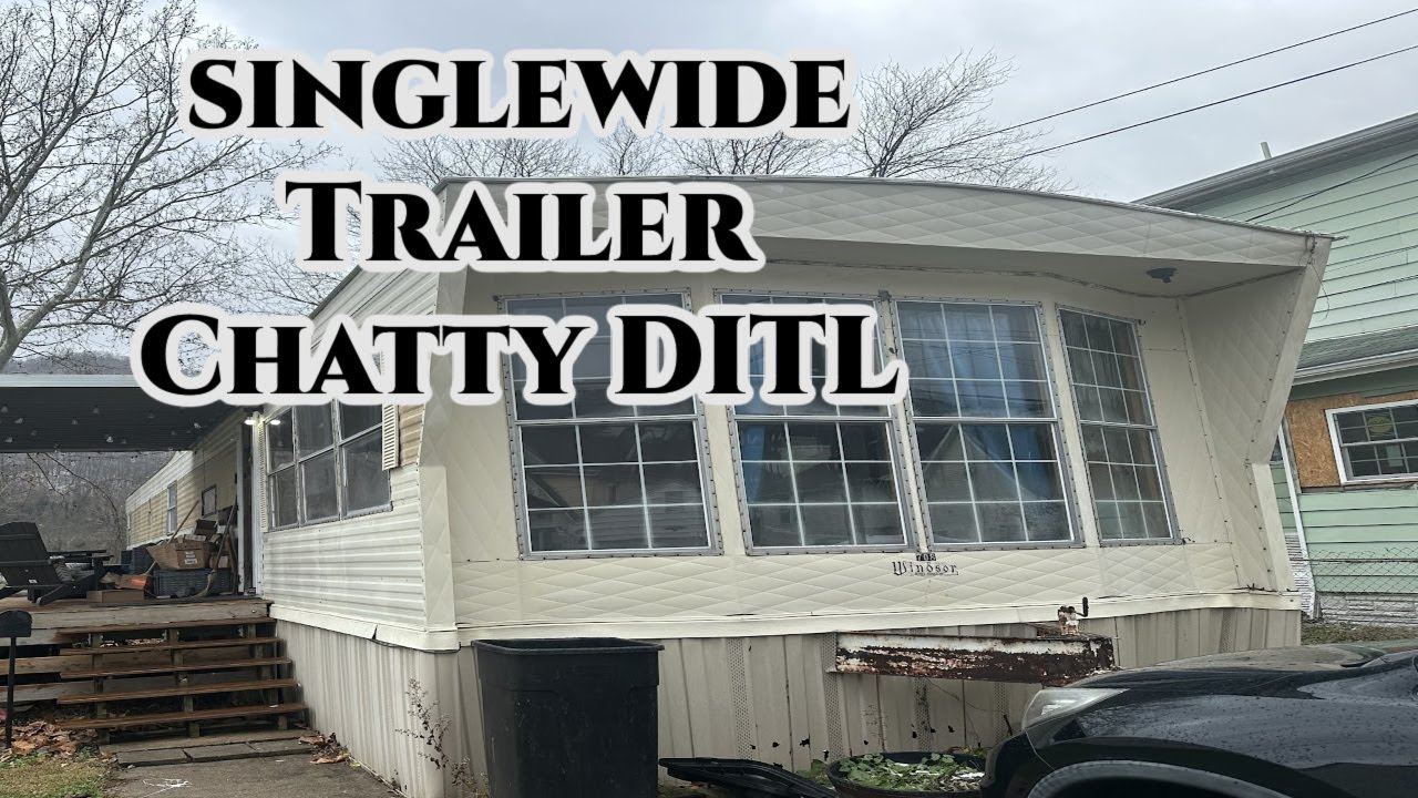 Singlewide Trailer Chatty DITL - YouTube