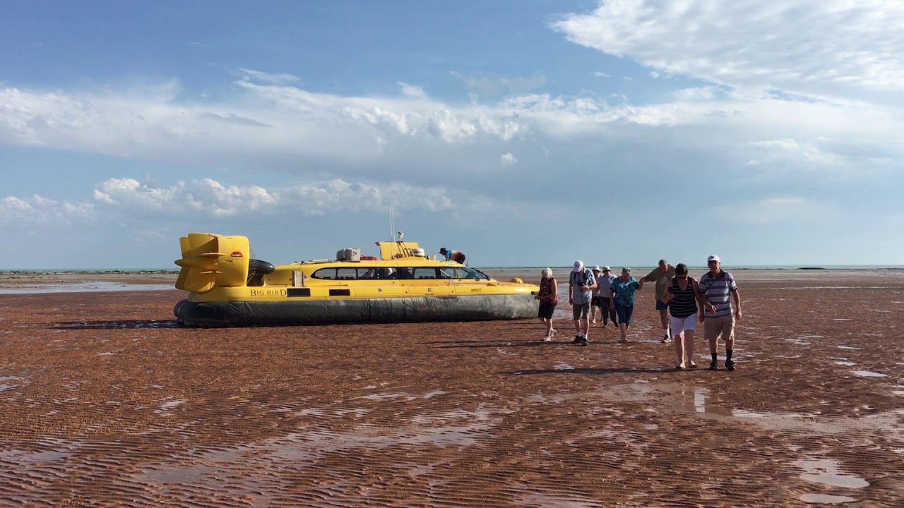 Hovercrafting the Broome Tidal Flats 2 - YouTube