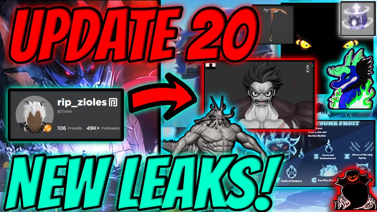 Update 20 Massive Official New Leaked Reworks (New Fruits /Fruit ...