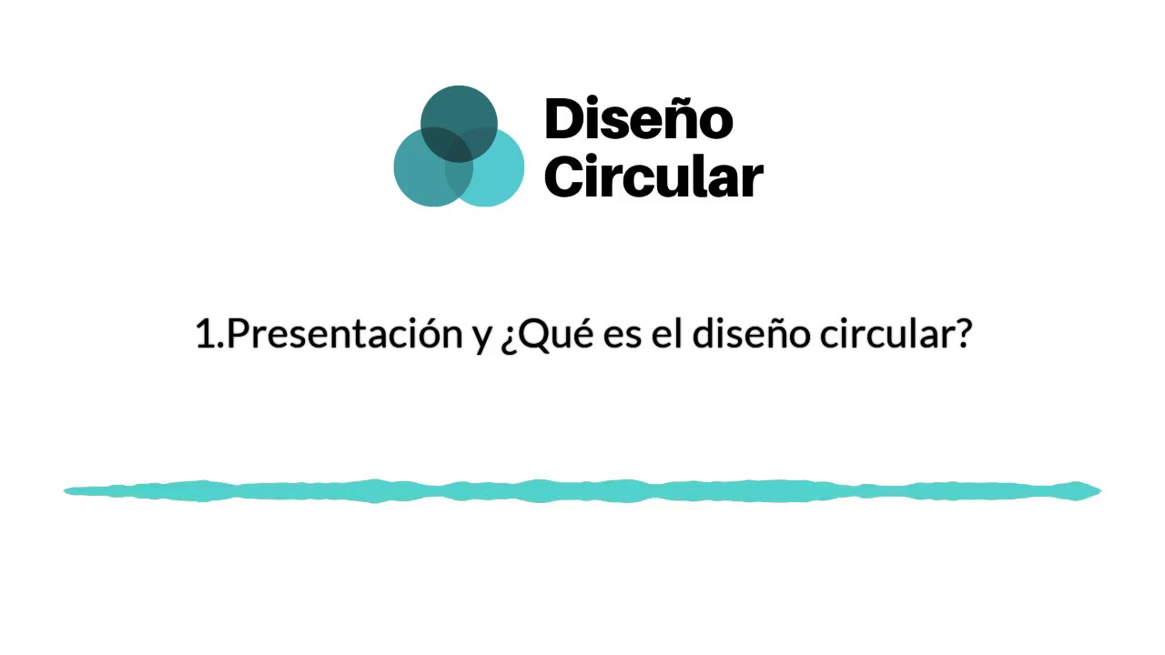 1. Presentación y ¿Qué es el diseño circular? - YouTube