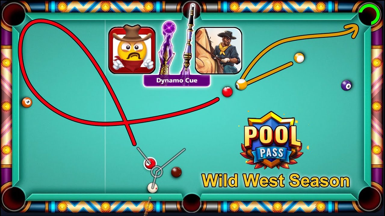 8 Ball Pool New Pool Pass Season West Wild - Bismuth Cue Level ? Miami ...
