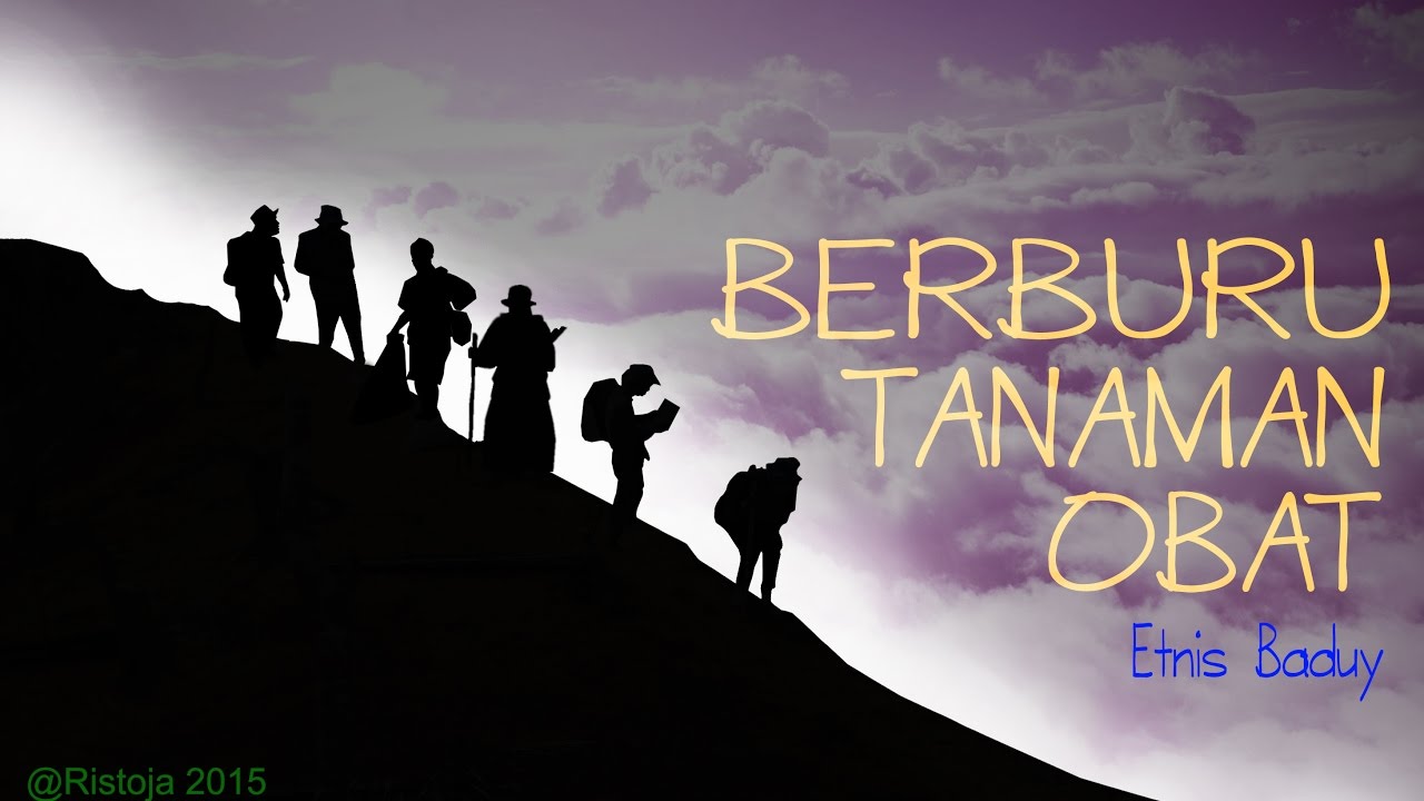 BERBURU TANAMAN OBAT ETNIS BADUY (FULL MOVIE) - YouTube