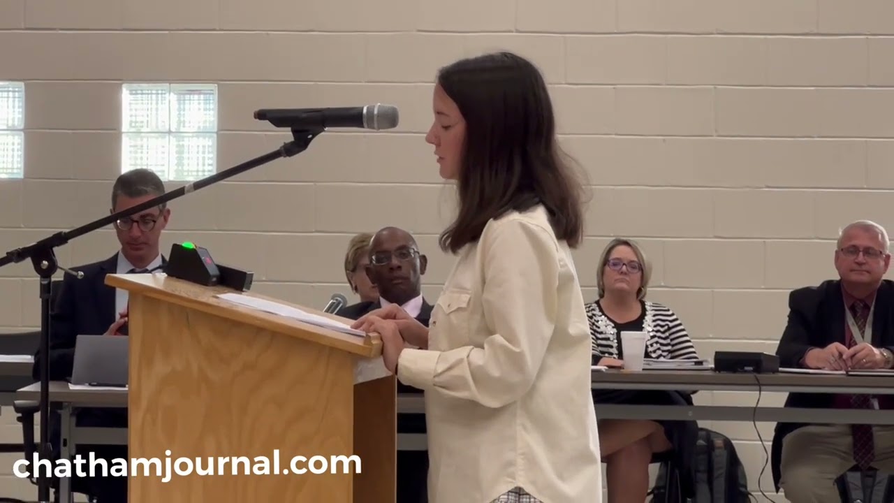 Northwood graduating student-athlete Caroline Murrell speaks about the ...