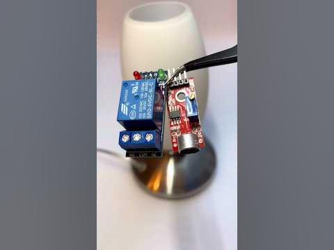 How to Build Lamp Clapping Automation at Home #arduino #diy #electrician #engineering #lamp # ...