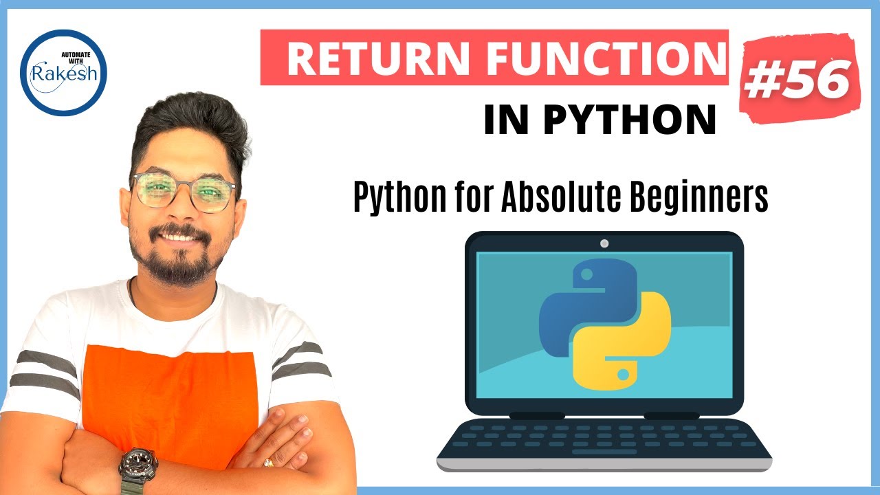 Return In Python Python Tutorial For Beginners YouTube Return In Python Python Tutorial For Beginners YouTube