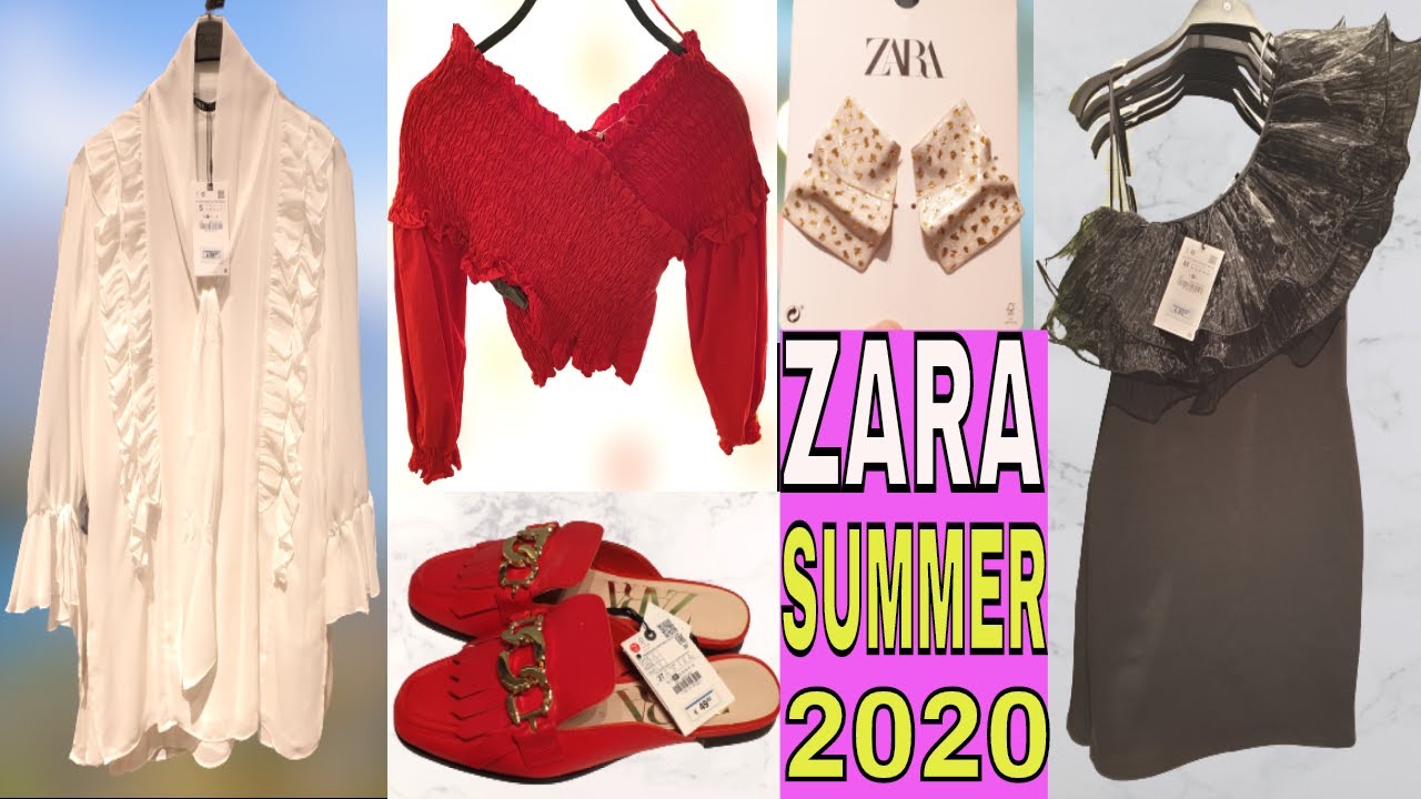 ZARA SUMMER 2020 COLLECTION | AUGUST 2020 (Prices Included) - YouTube