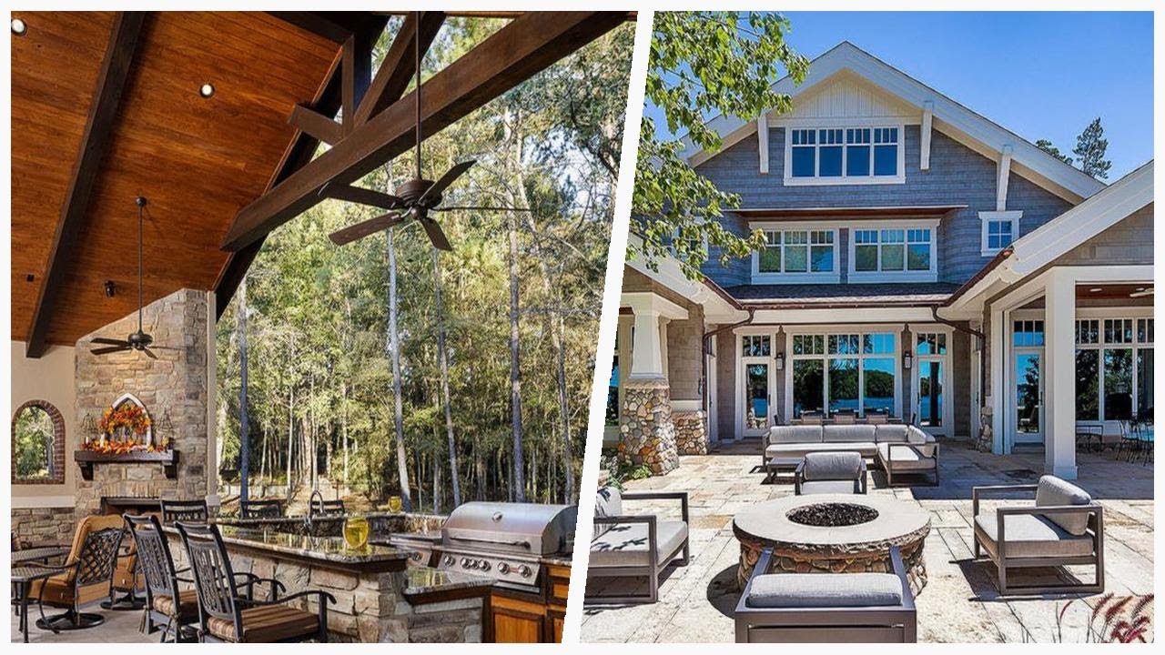 75 Large Backyard Patio Design Ideas You'll Love 😊 - YouTube