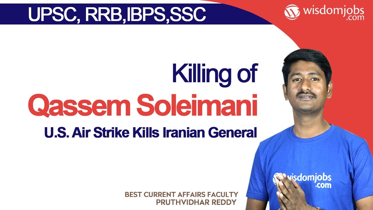 Qassem Soleimani | U.S. Air Strike Kills Iranian General - Killing of ...